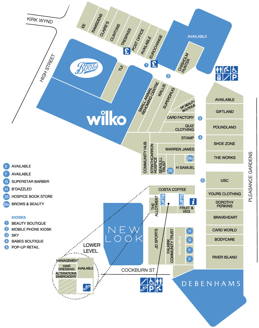 The Howgate, Falkirk - Floor Plans