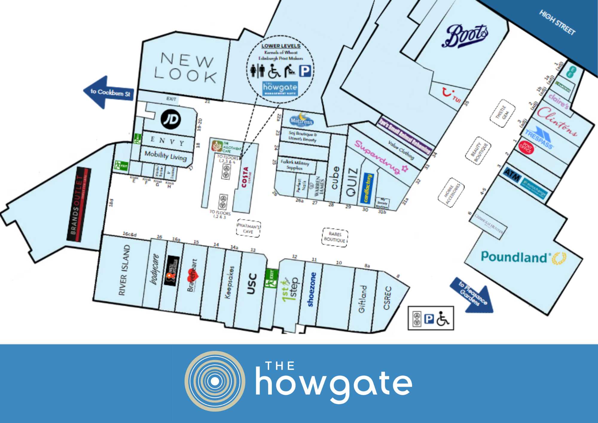 The Howgate, Falkirk - Floor Plans